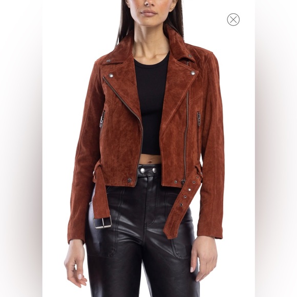 Blank NYC | Jackets & Coats | Nwt Blank Nyc Real Leather Suede Moto ...